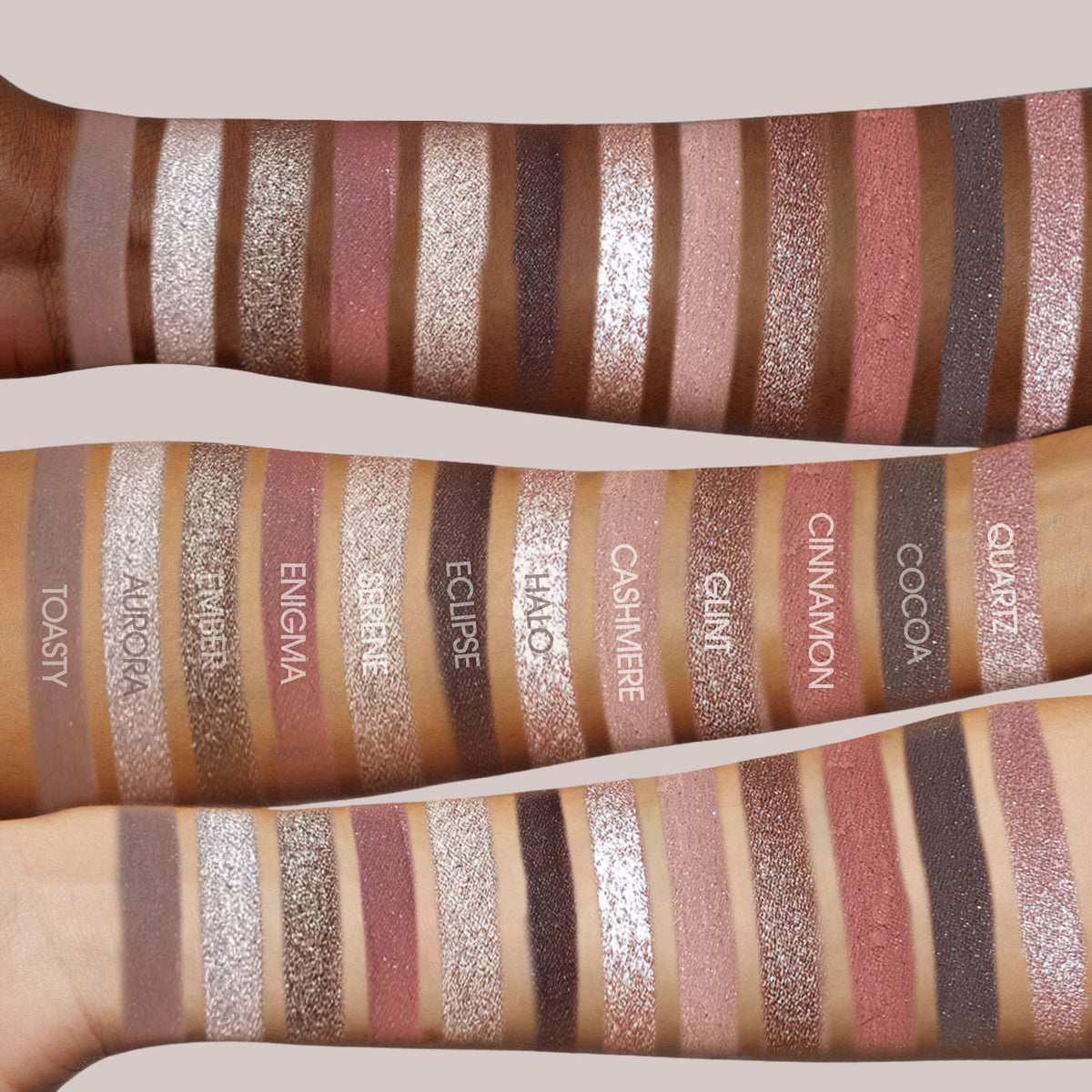 Eyeshadow Palette Nude Lamora Beauty
